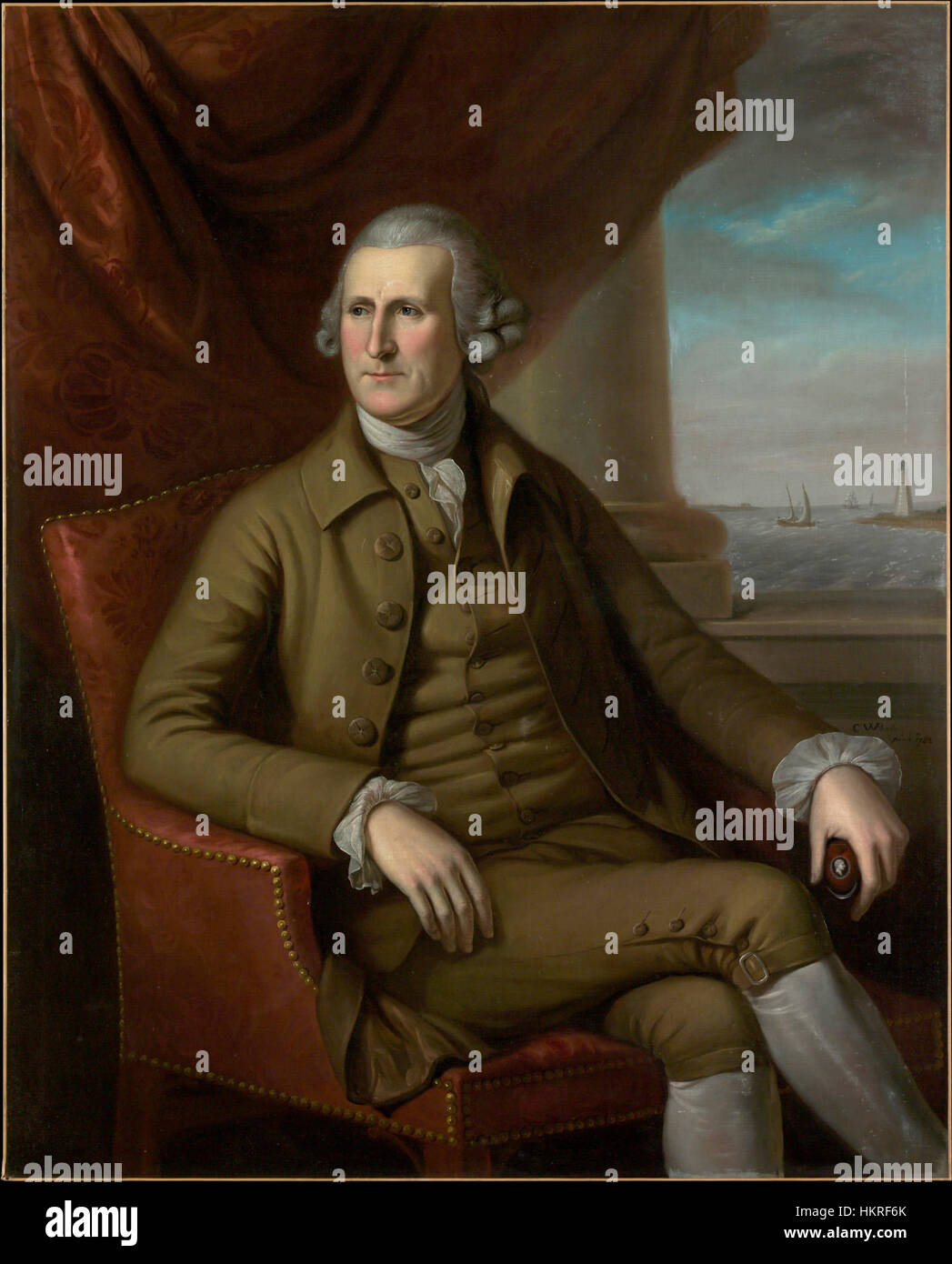 Charles Willson Peale’s portrait of Thomas Willing captures the ...