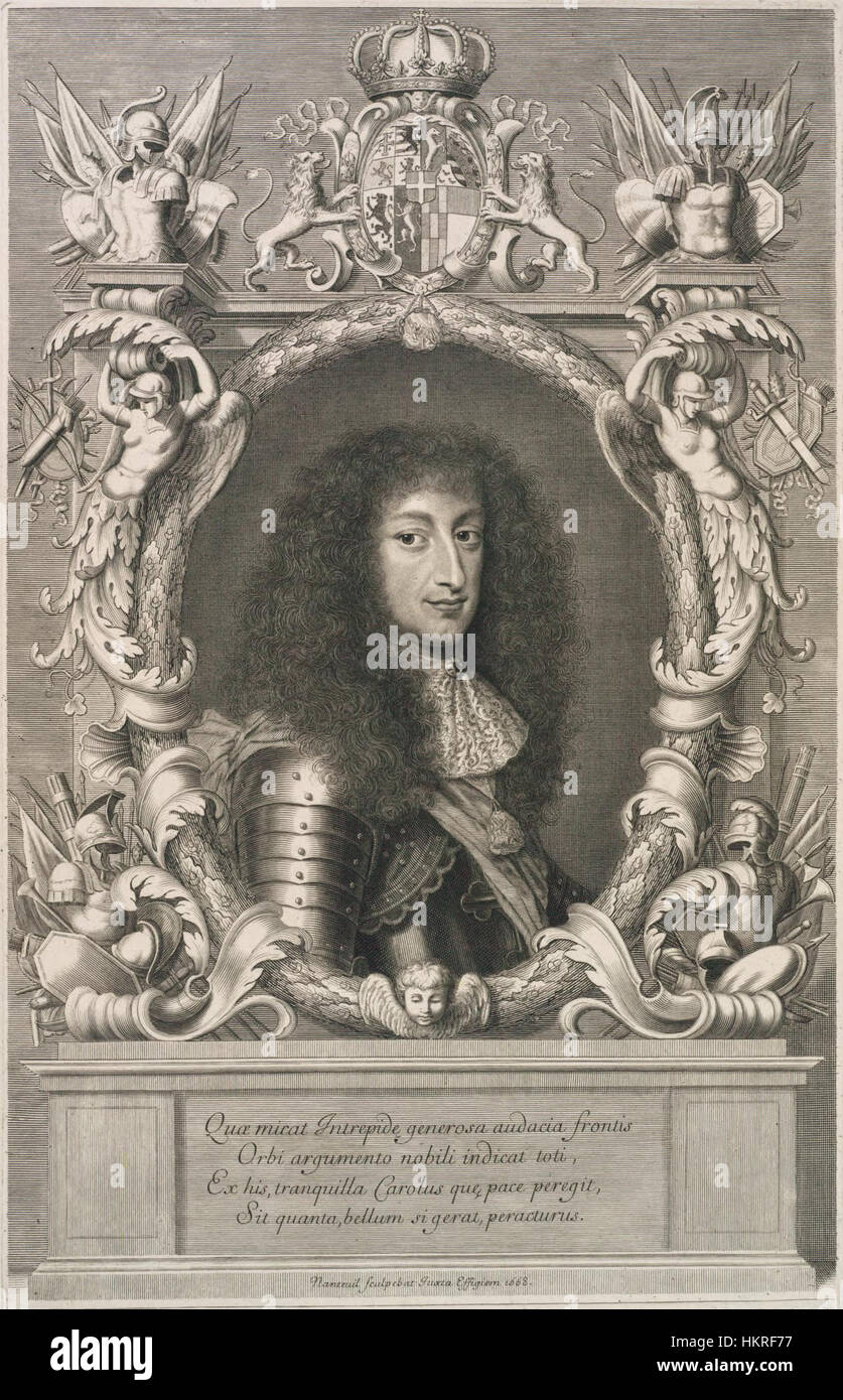 This portrait depicts Charles Emmanuel II of Savoy, a prominent figure ...
