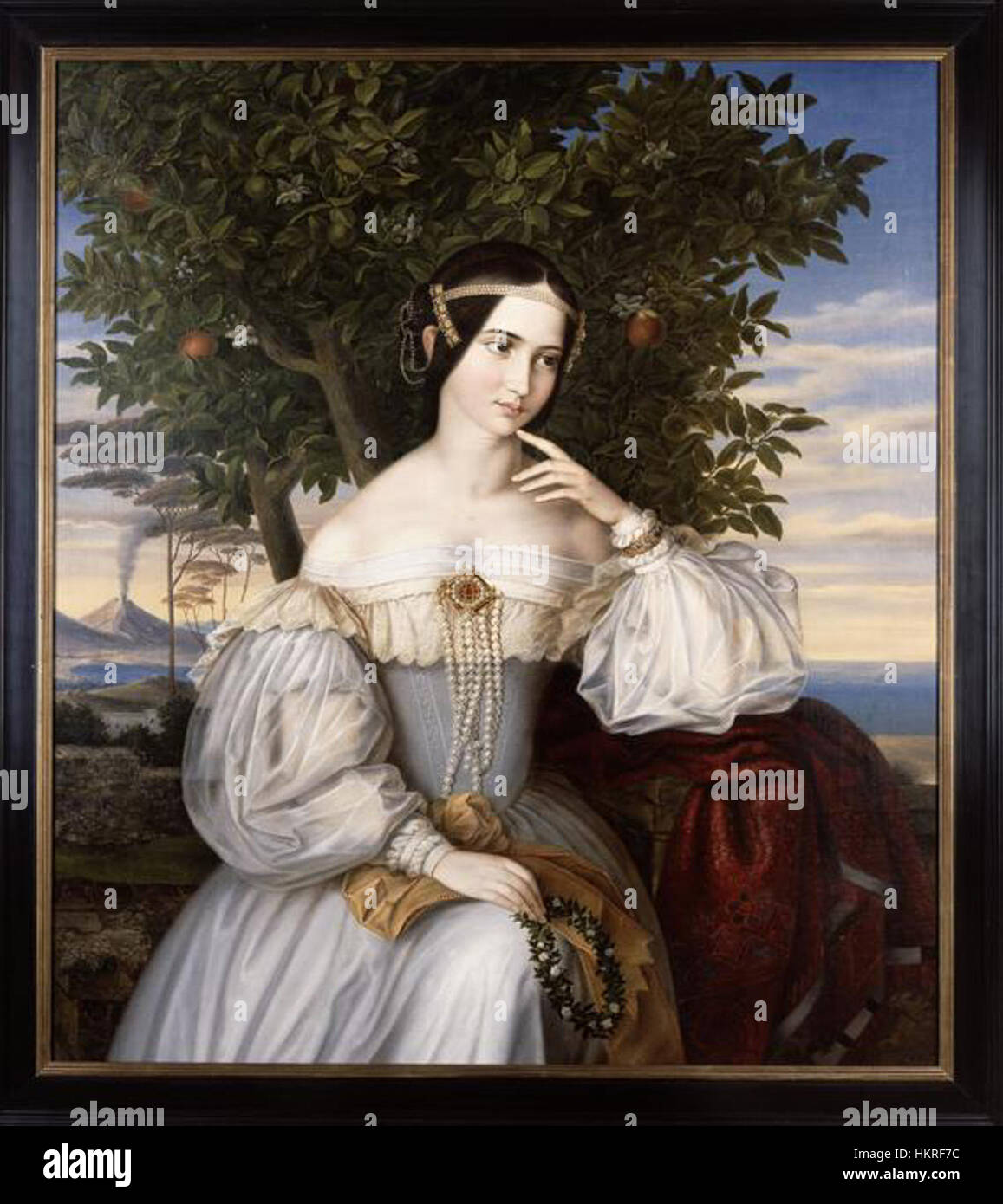 This painting titled Charlotte is an expression of an artistic ...