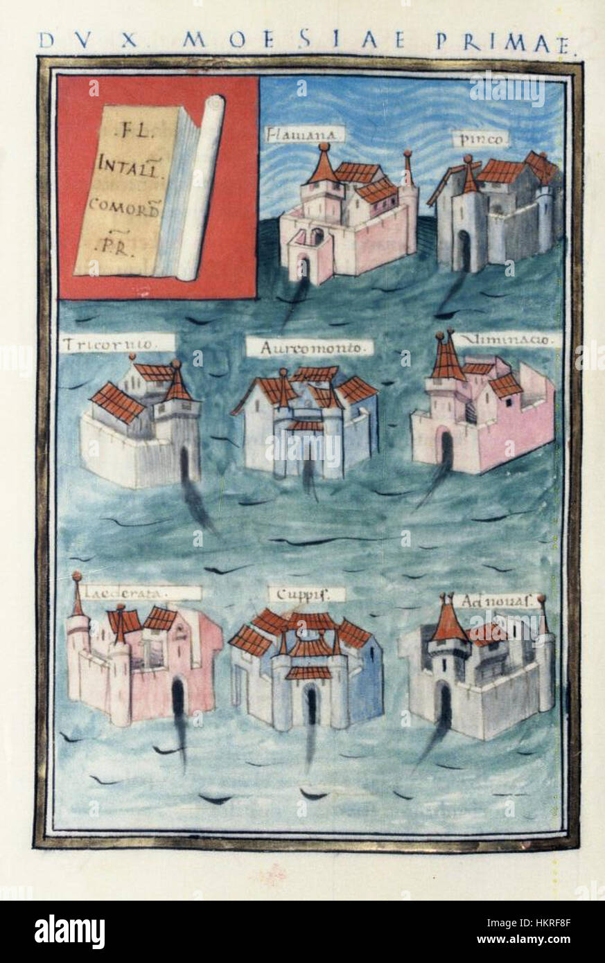 Bodleian Libraries, Area of the Dux Moesiae Primae Stock Photo - Alamy