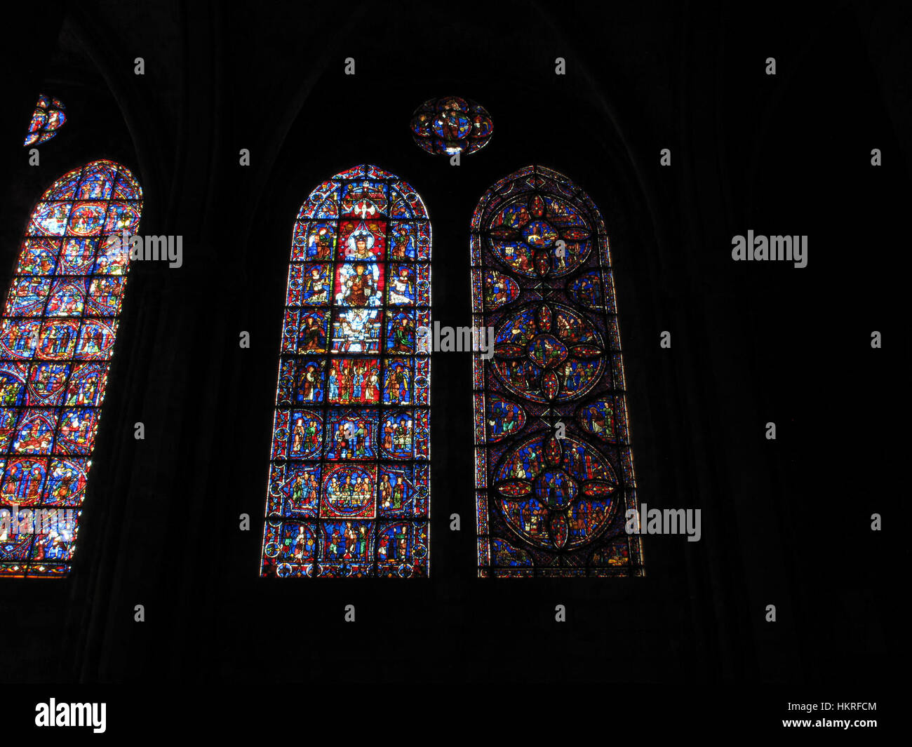 This artwork depicts the grandeur of Chartres Cathedral in France, a ...
