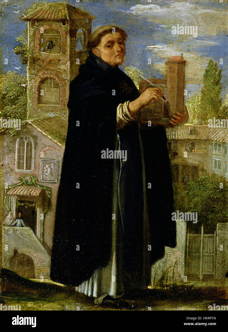 'Saint Thomas Aquinas' by Adam Elsheimer portrays the 13th-century ...