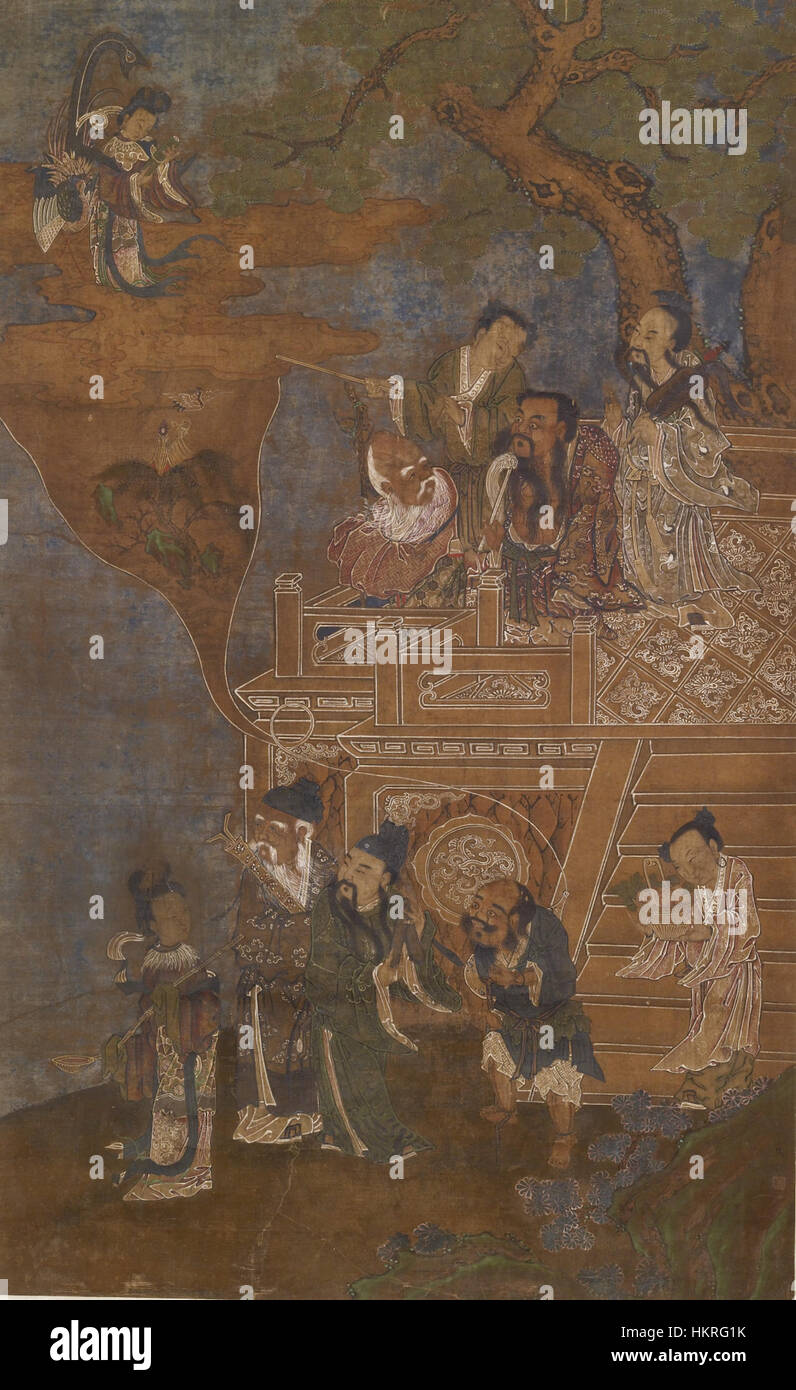 Eight immortals hi-res stock photography and images - Alamy