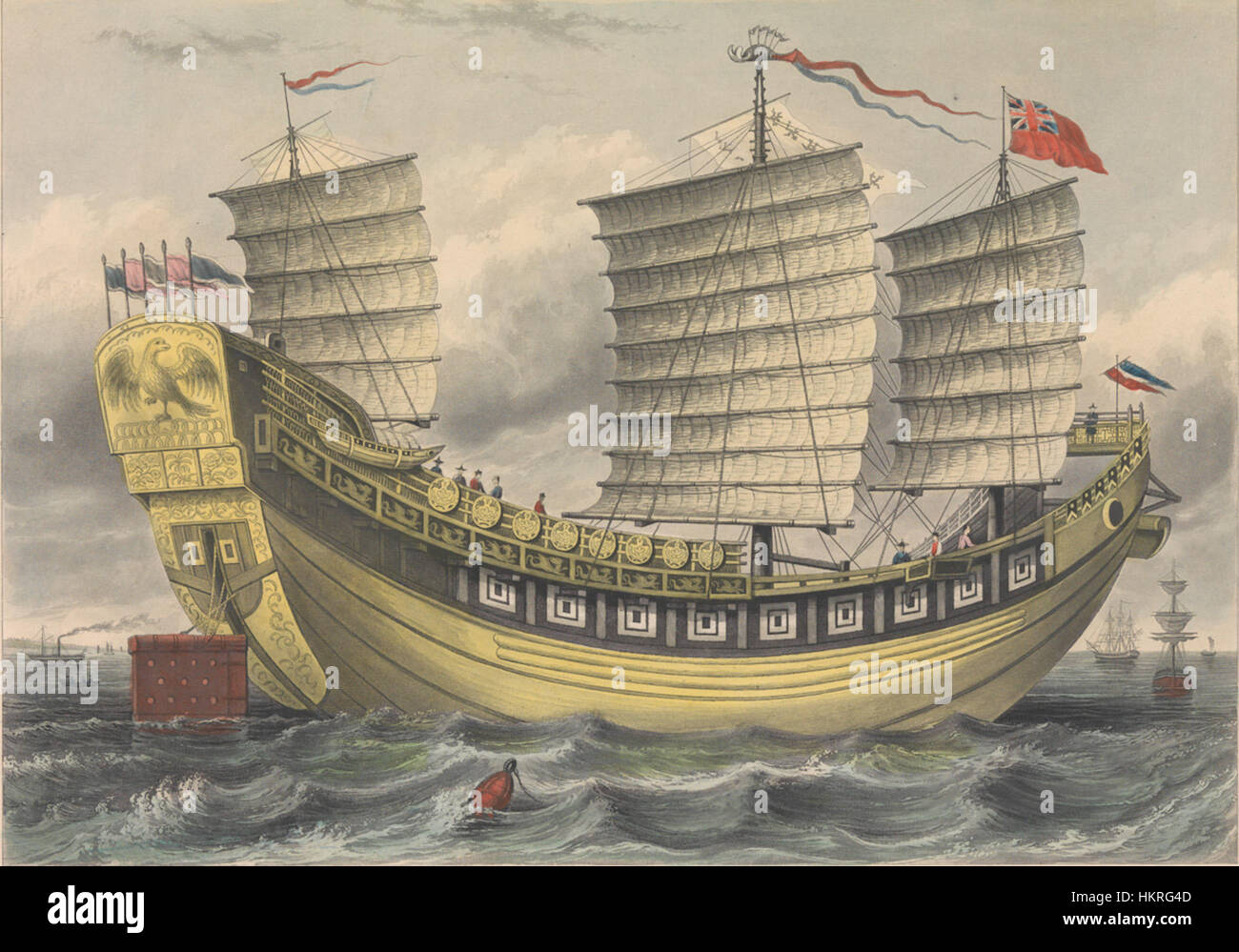 Chinese sailing ships hi-res stock photography and images - Alamy