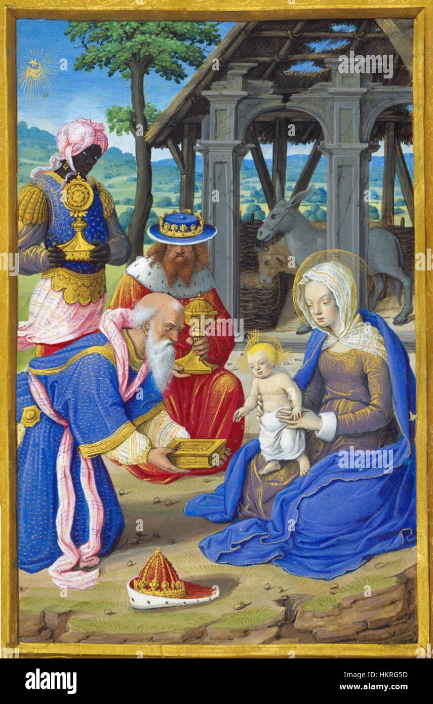 The painting titled 'Christ-child' depicts a religious figure in a ...