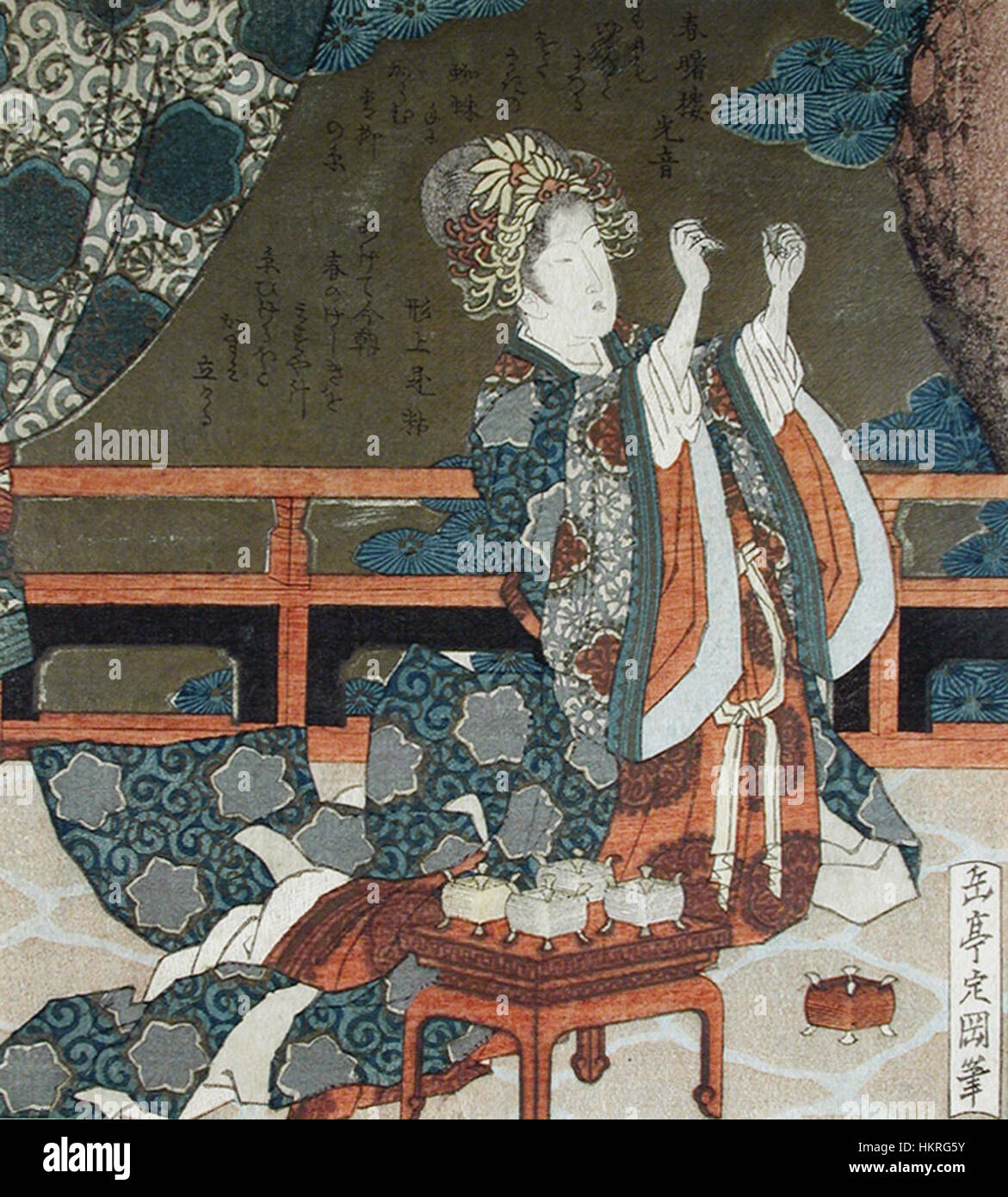 Chinese woman artist drawing painting hi-res stock photography and ...