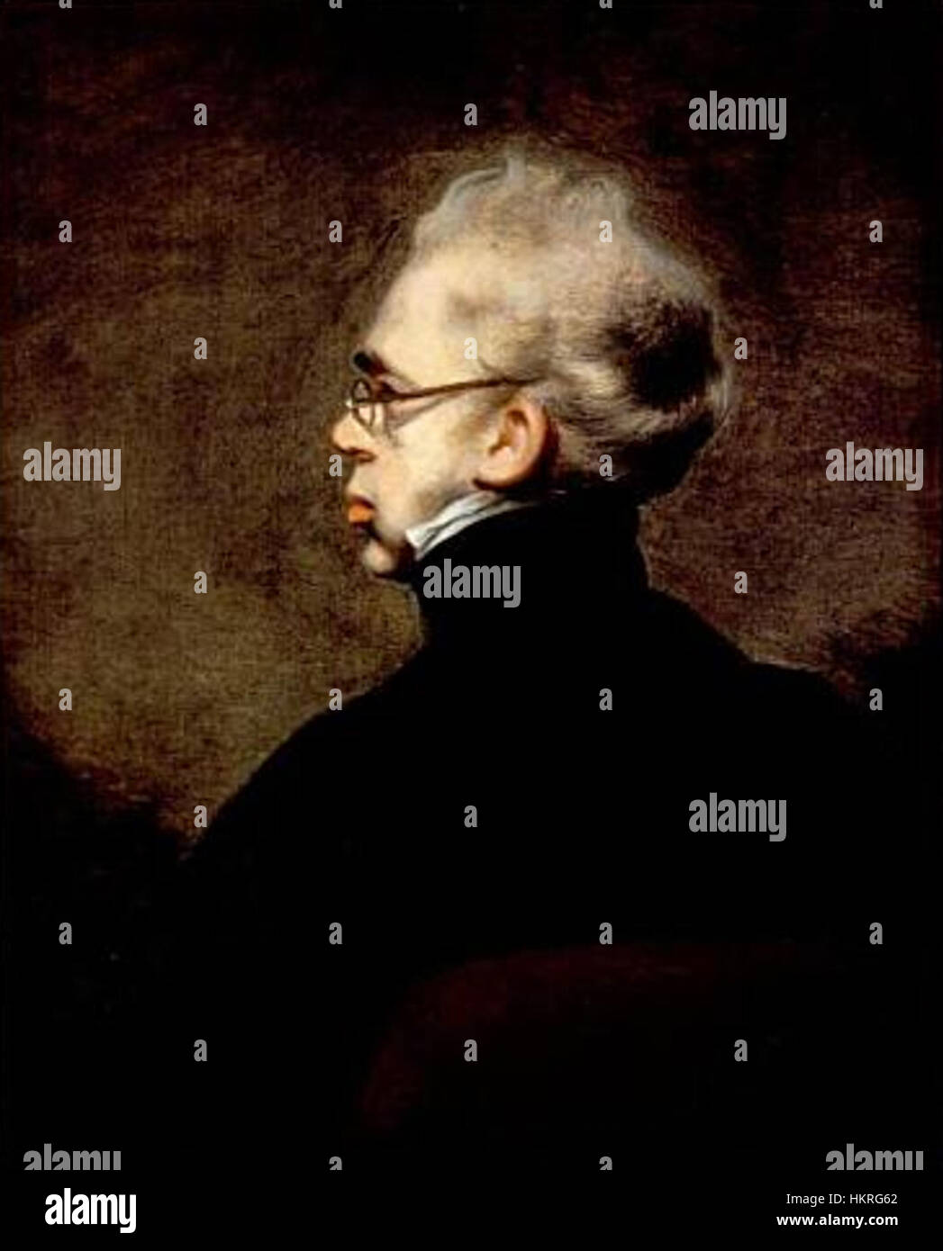 This self-portrait by George Chinnery, a British artist known for his ...
