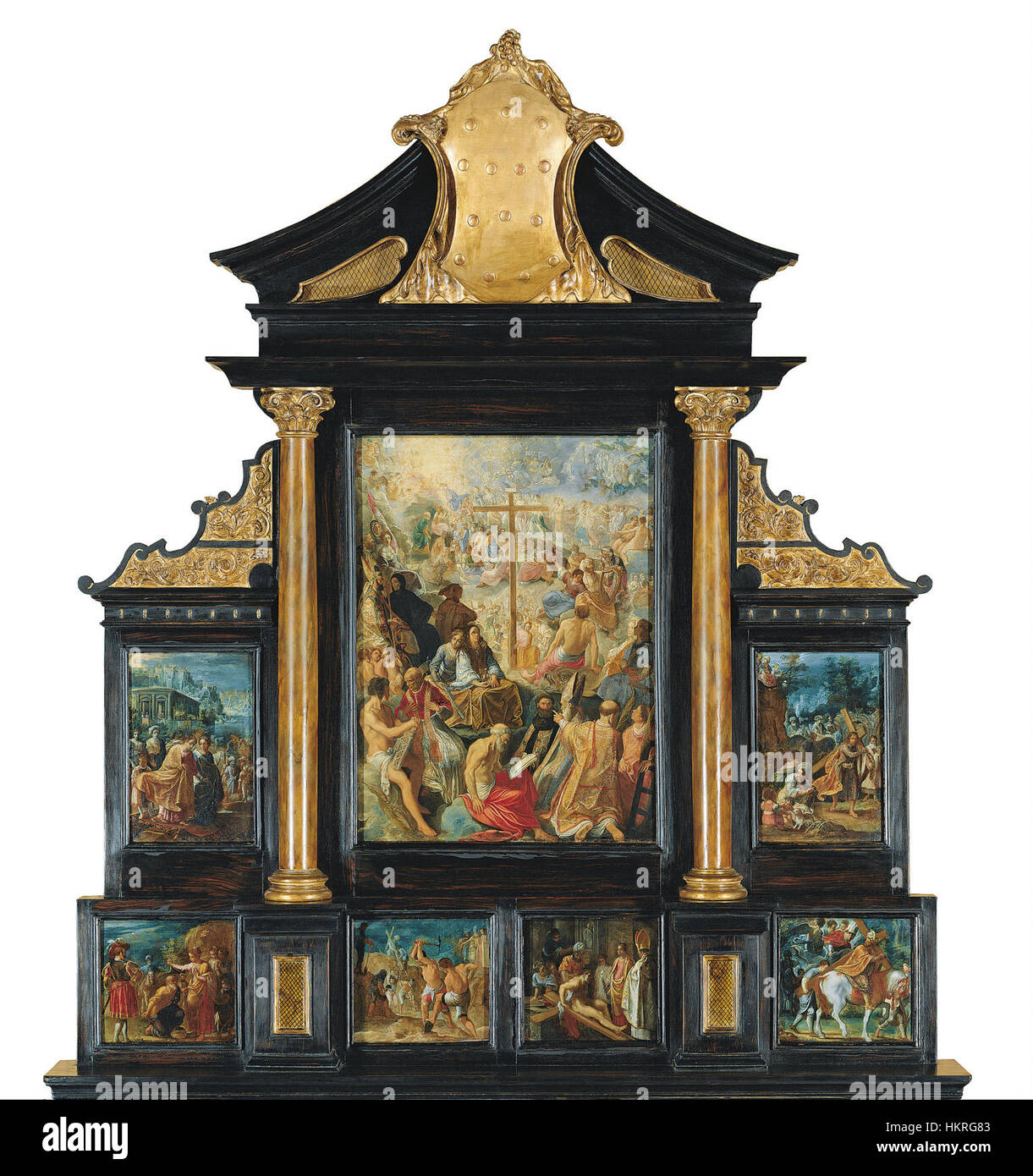 Adam Elsheimer's 'The Altarpiece Of The Exaltation Of The True Cross ...