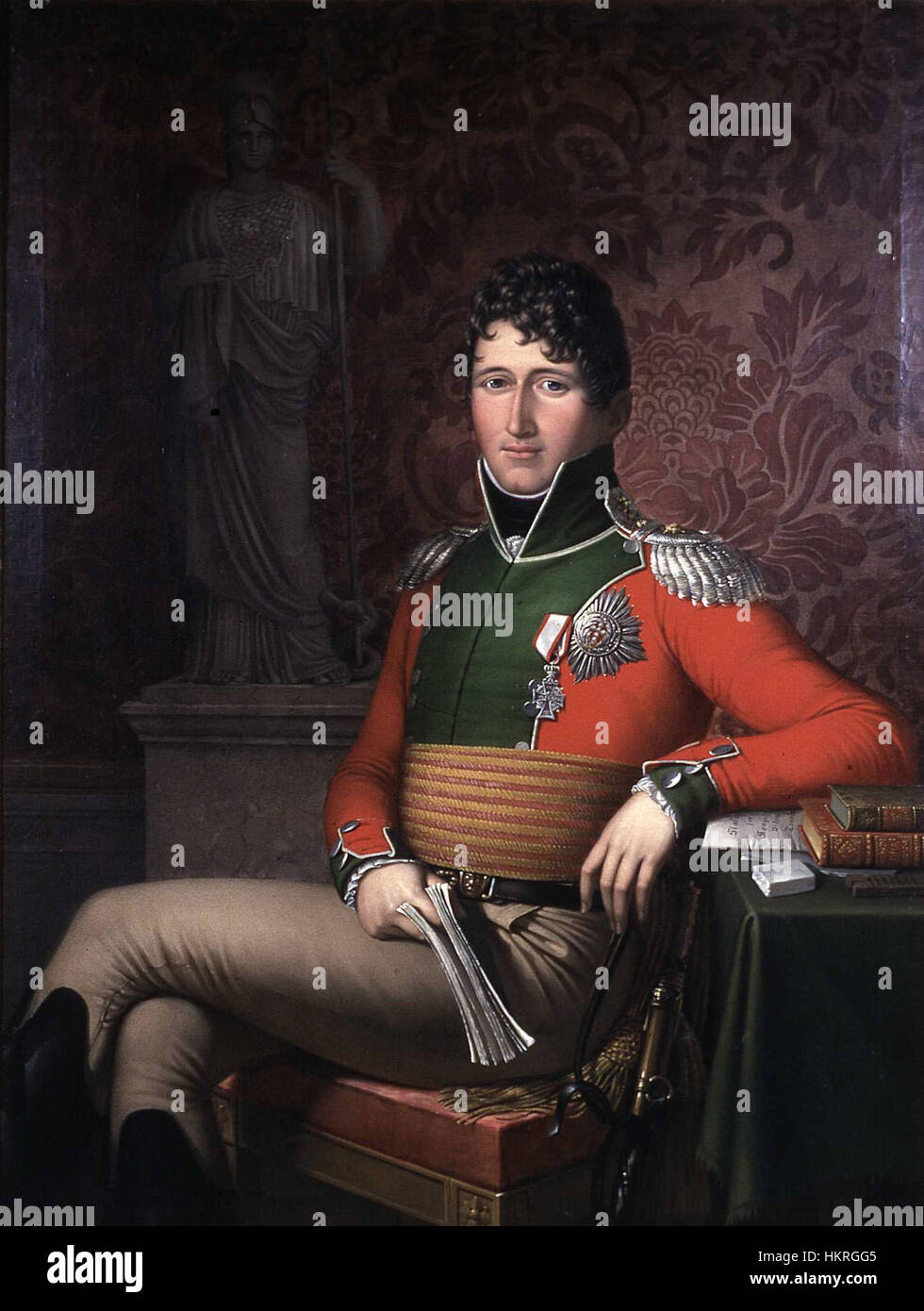 This portrait of Christian Frederik J.L. Lund, a notable figure in ...