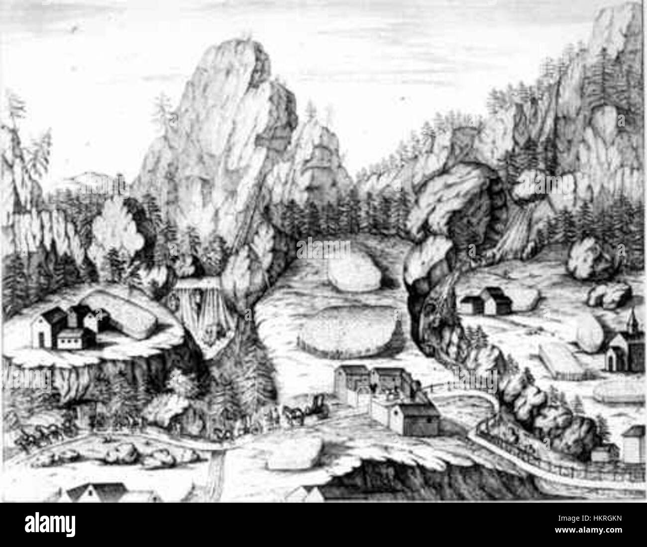 Norway painting Black and White Stock Photos & Images - Alamy