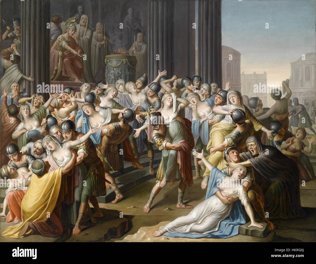 Christoph Fesel's ‘Der Raub der Sabinerinnen’ (The Rape of the Sabine ...