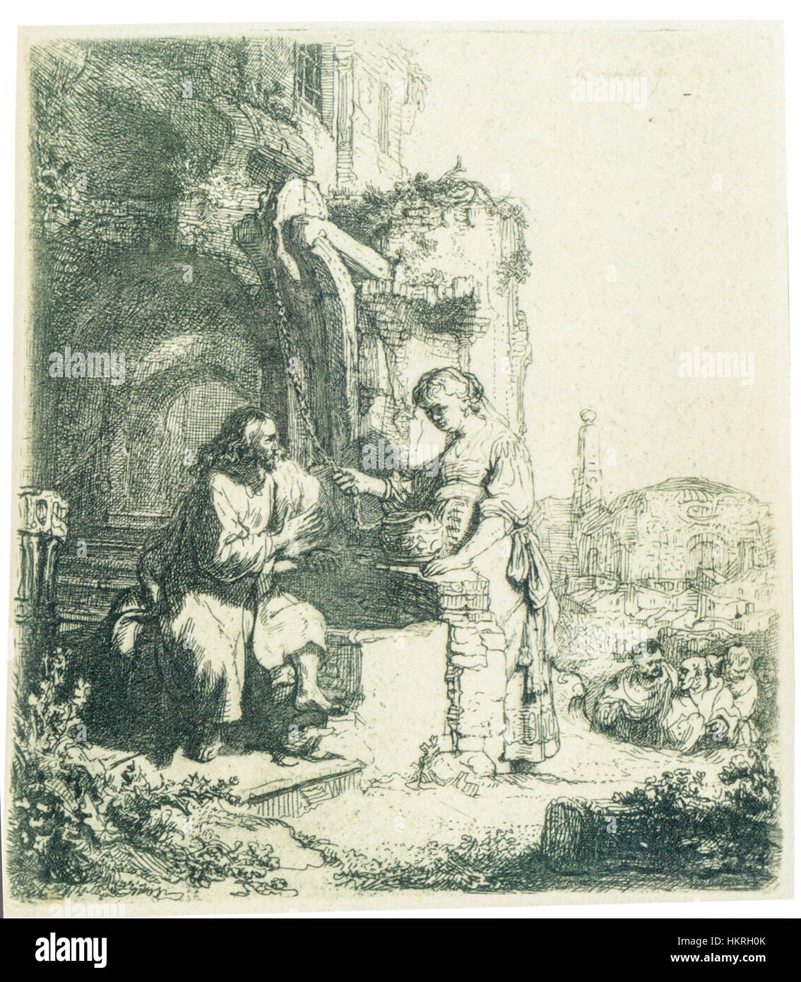 Artist among ruins hi-res stock photography and images - Alamy