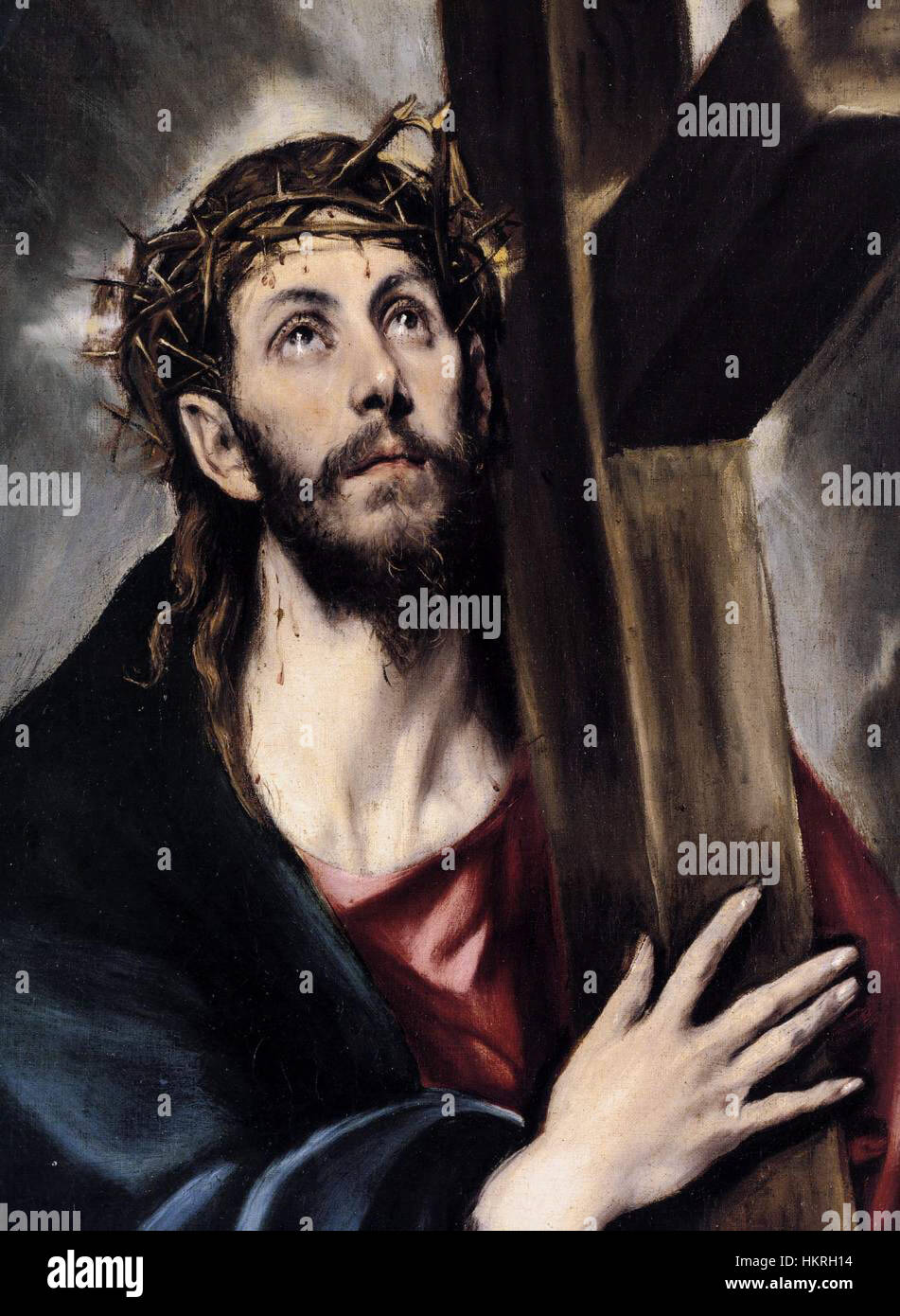 Christ Carrying the Cross 1580 Stock Photo - Alamy