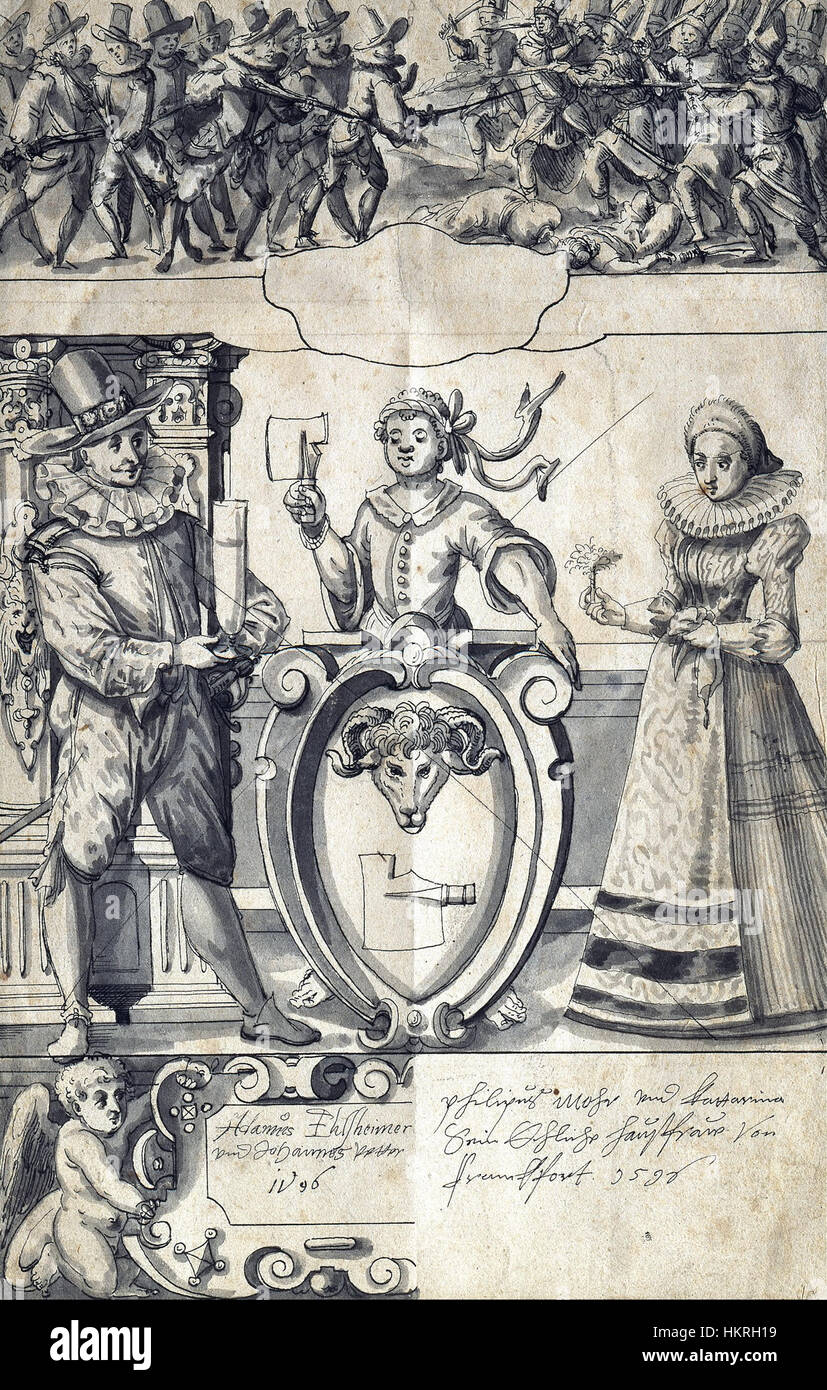 Satirical cartoon 17th century hi-res stock photography and images - Alamy