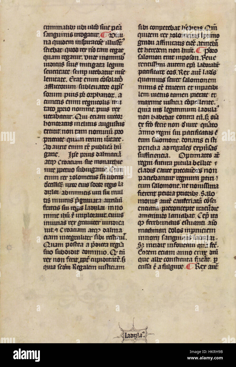 A historic work of art, the 'Chronicon Pictum' is a medieval manuscript ...