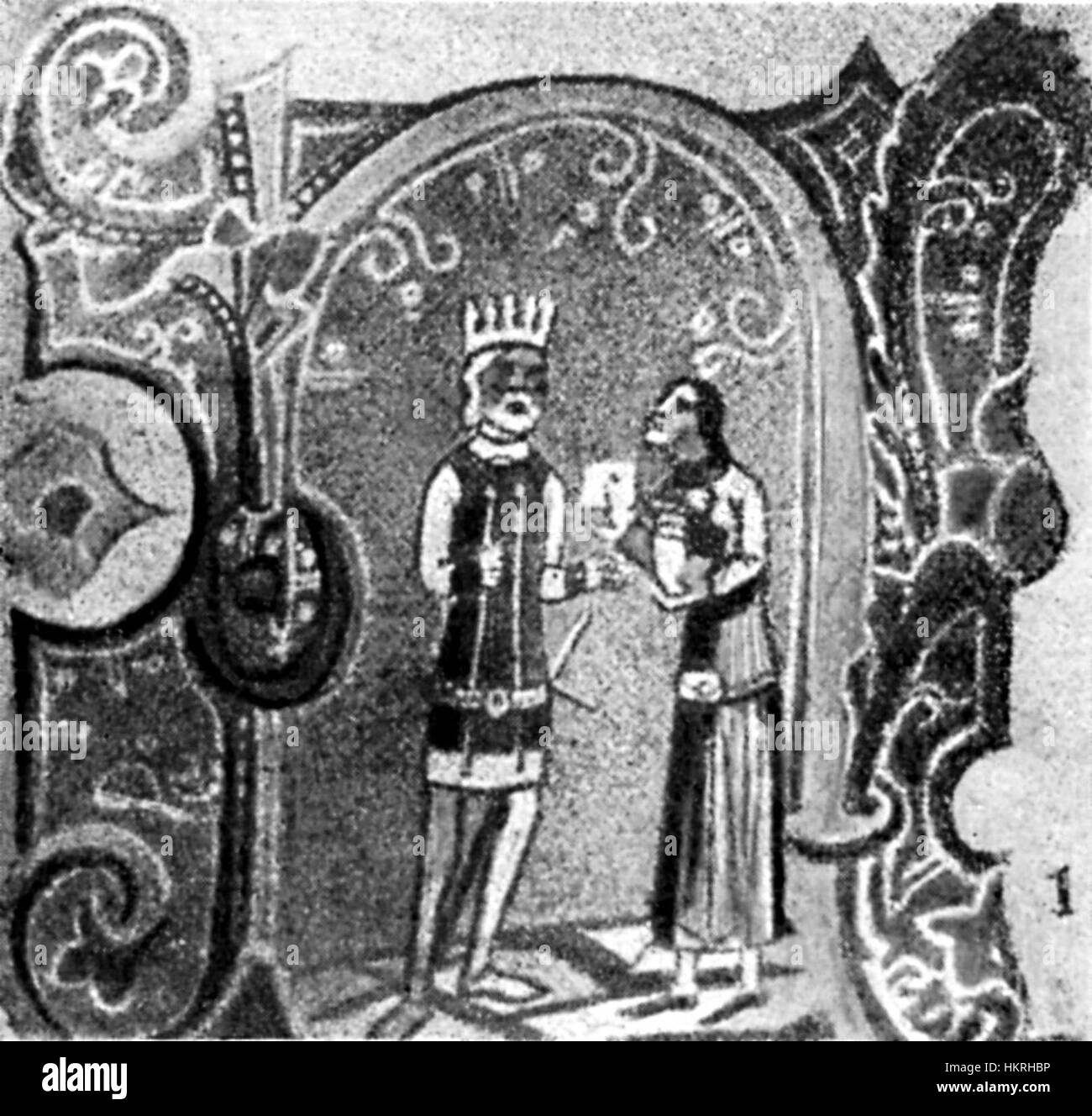 'Chronicon Pictum' includes depictions of the Wallachian Messenger, a ...