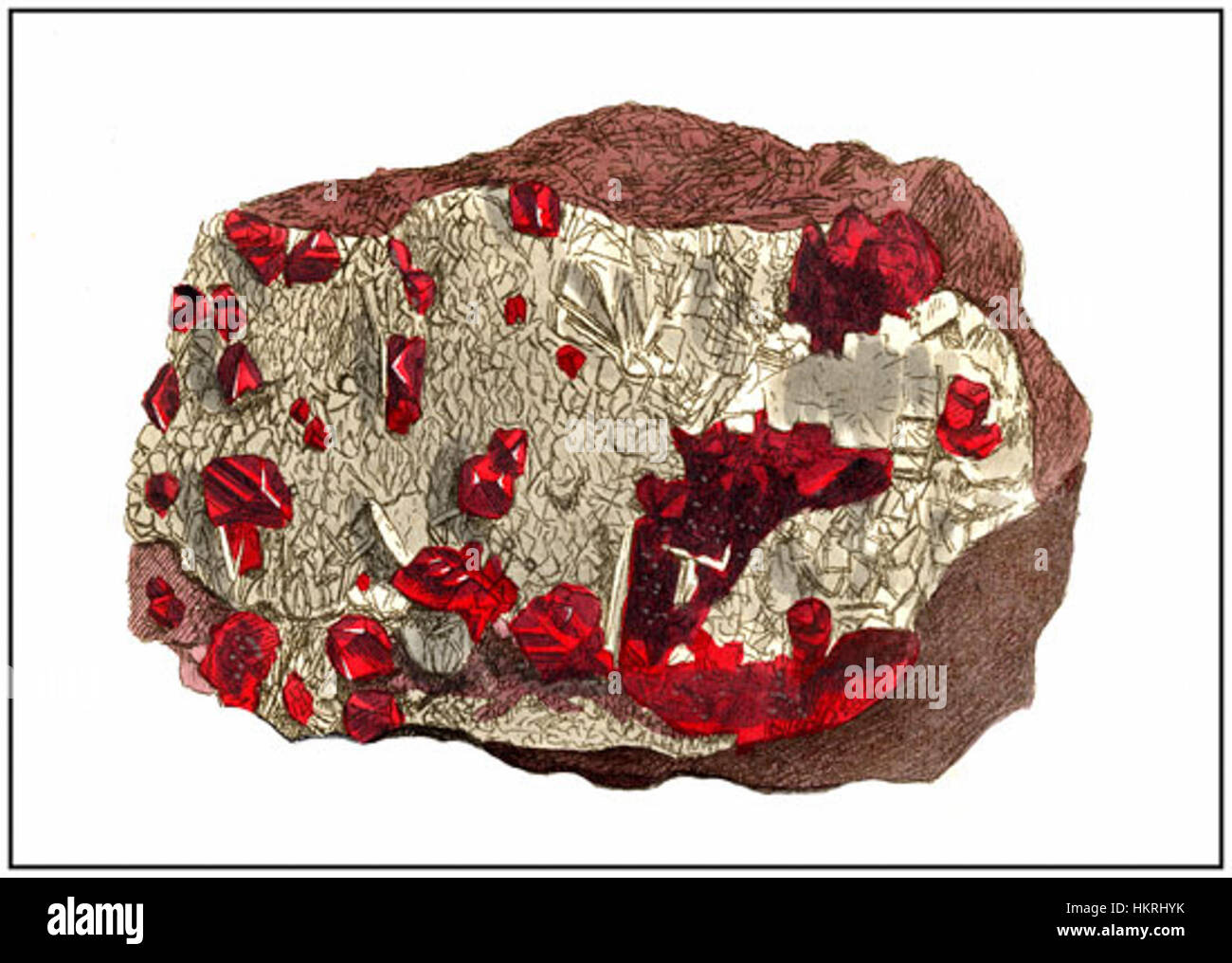 Cinnabar red hi-res stock photography and images - Alamy