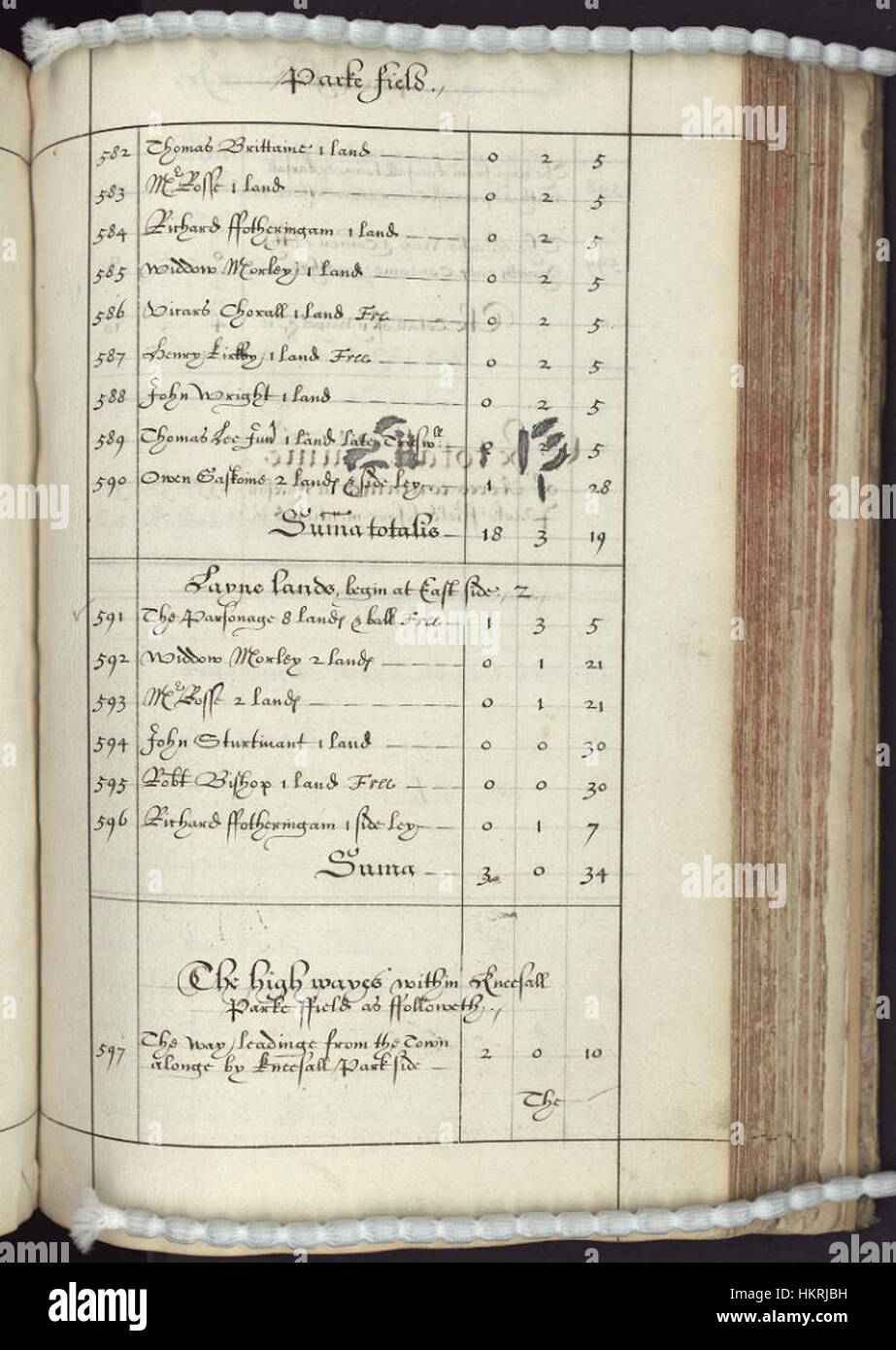 English manuscript 16th century hi-res stock photography and images - Alamy
