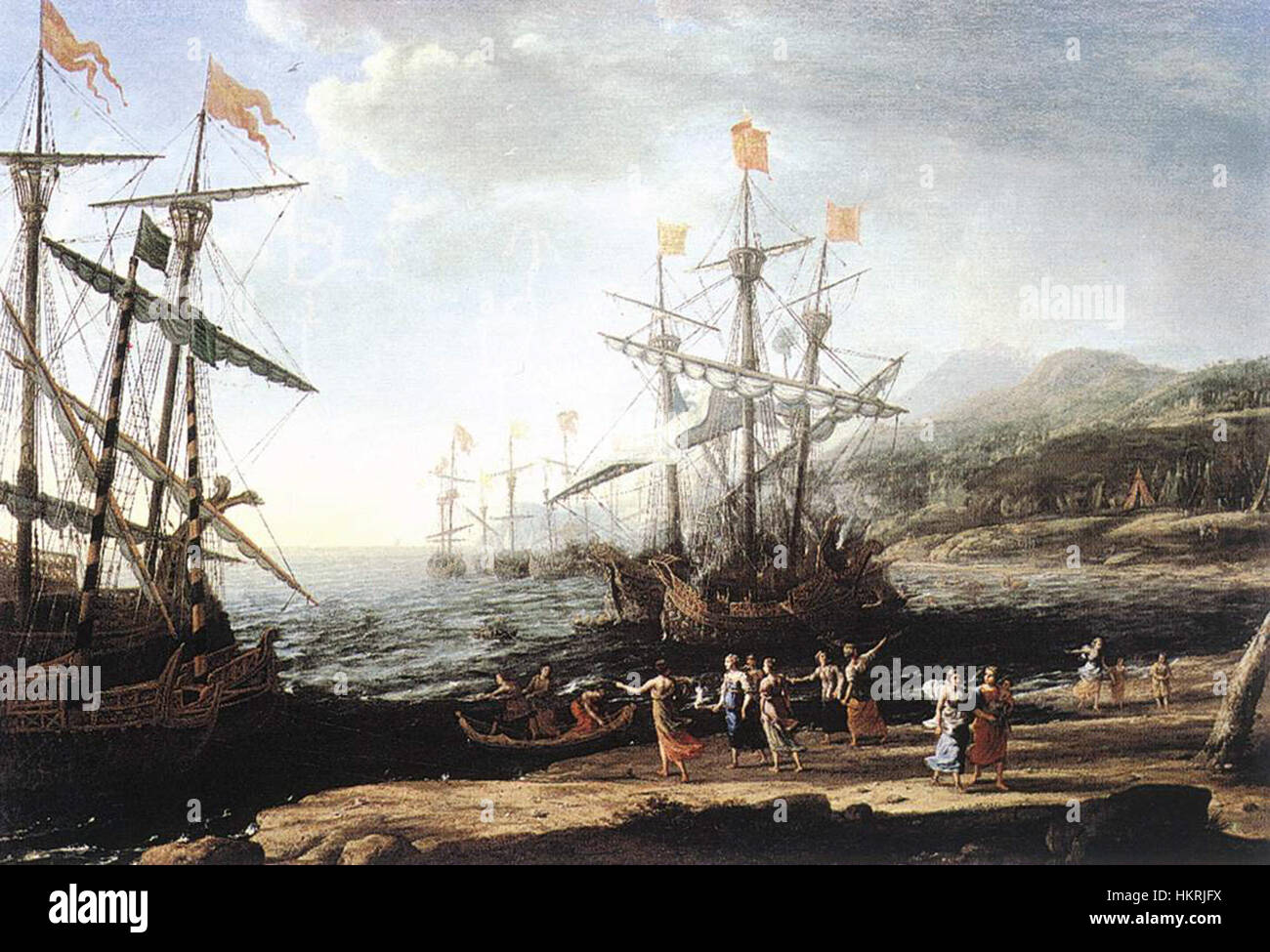 Marine scene depicts boats hi-res stock photography and images - Alamy