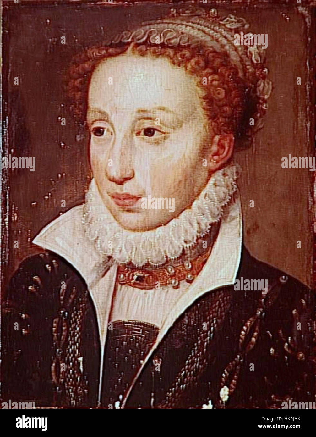 'Claude of Valois' is a portrait painting capturing the historical ...