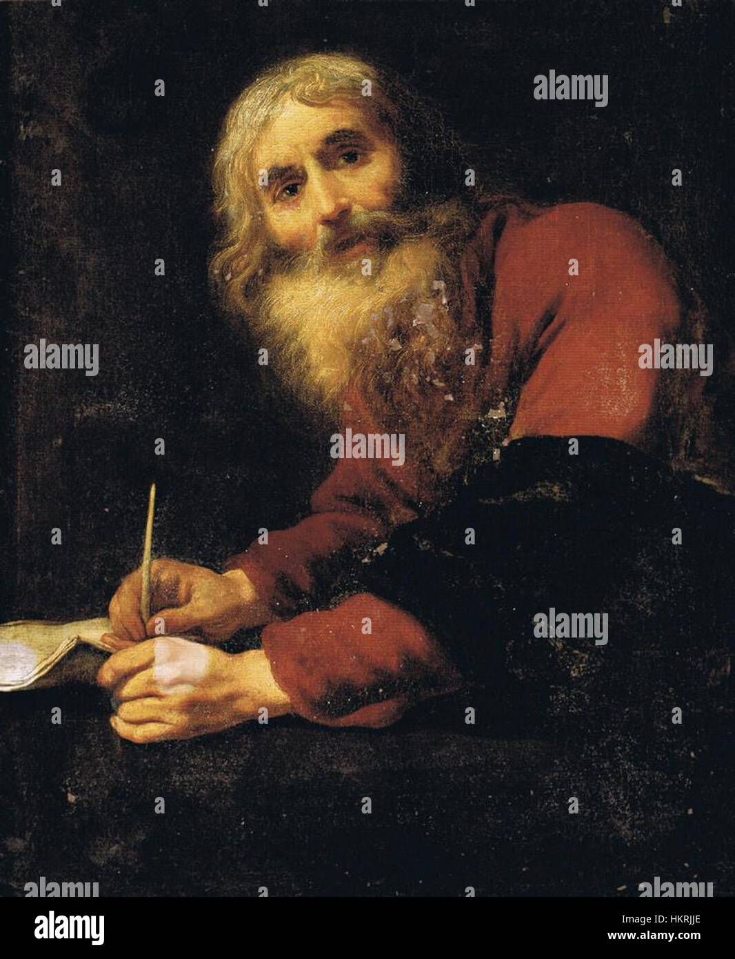 Luke the evangelist painting hi-res stock photography and images - Alamy