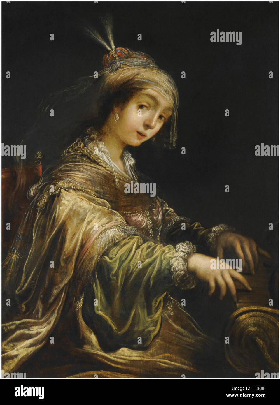 Claude Vignon's painting St. Cecilia depicts the Christian martyr and ...