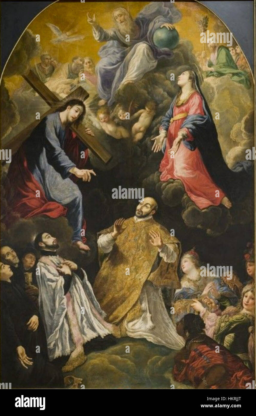 'The Triumph of St Ignatius' by Claude Vignon depicts the saint’s ...