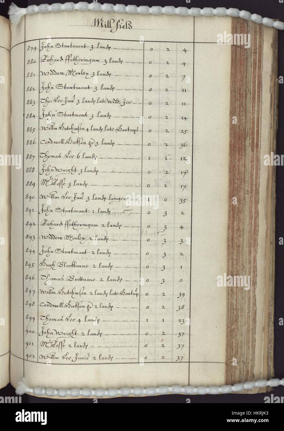 This 16th-century survey book details the manorial lands of Laxton and ...