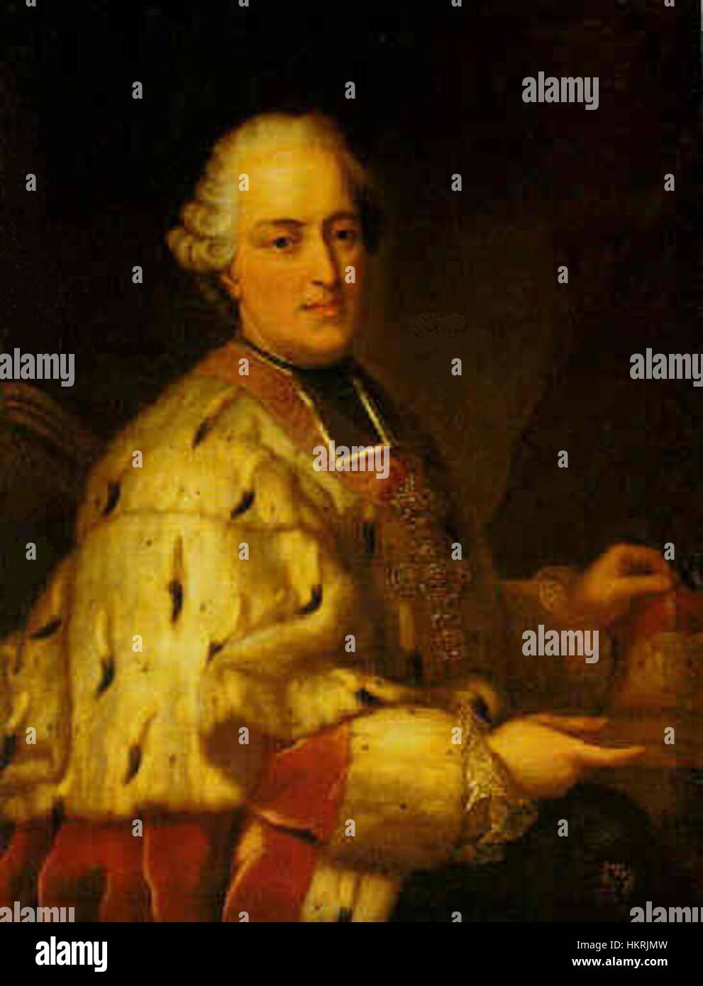 The portrait of Clemens of Saxony by Foelix offers a historical ...