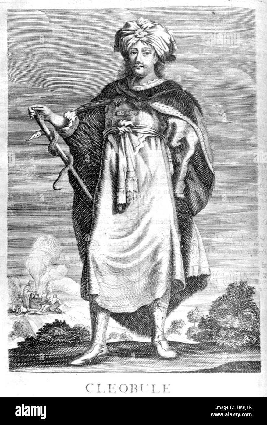 Cleobulus, one of the Seven Sages of Greece, is featured in Thomas ...