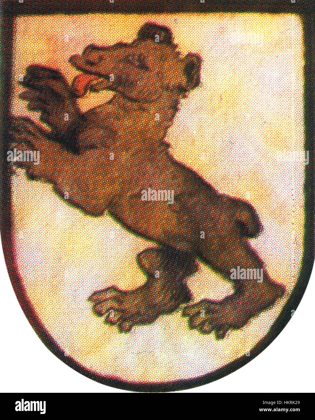 The 1492 coat of arms of Berlin depicts the historical symbol of the ...