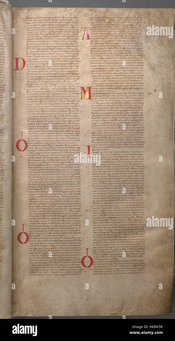 This page from the Codex Gigas, also known as the Devil's Bible ...