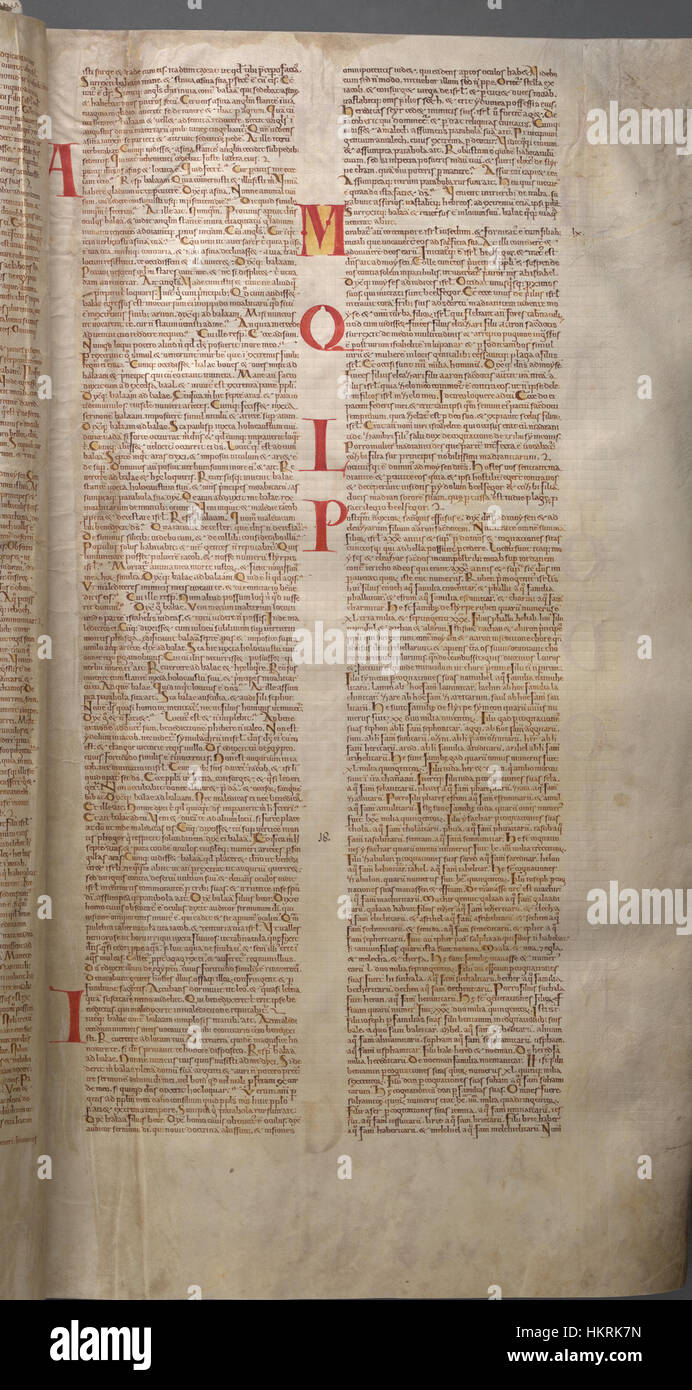 The Codex Gigas, a 13th-century manuscript, features the section ...