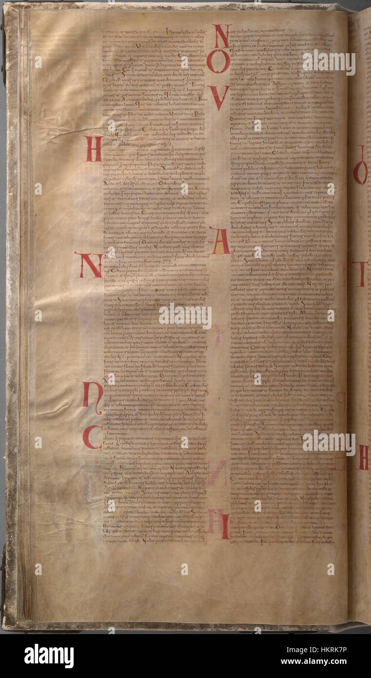 A page from the Codex Gigas, also known as the 'Devil’s Bible ...