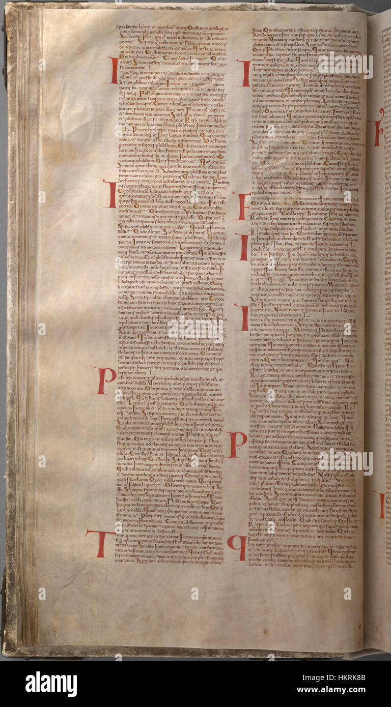 Page 056 of the Codex Gigas, also known as the Devilâ€™s Bible ...