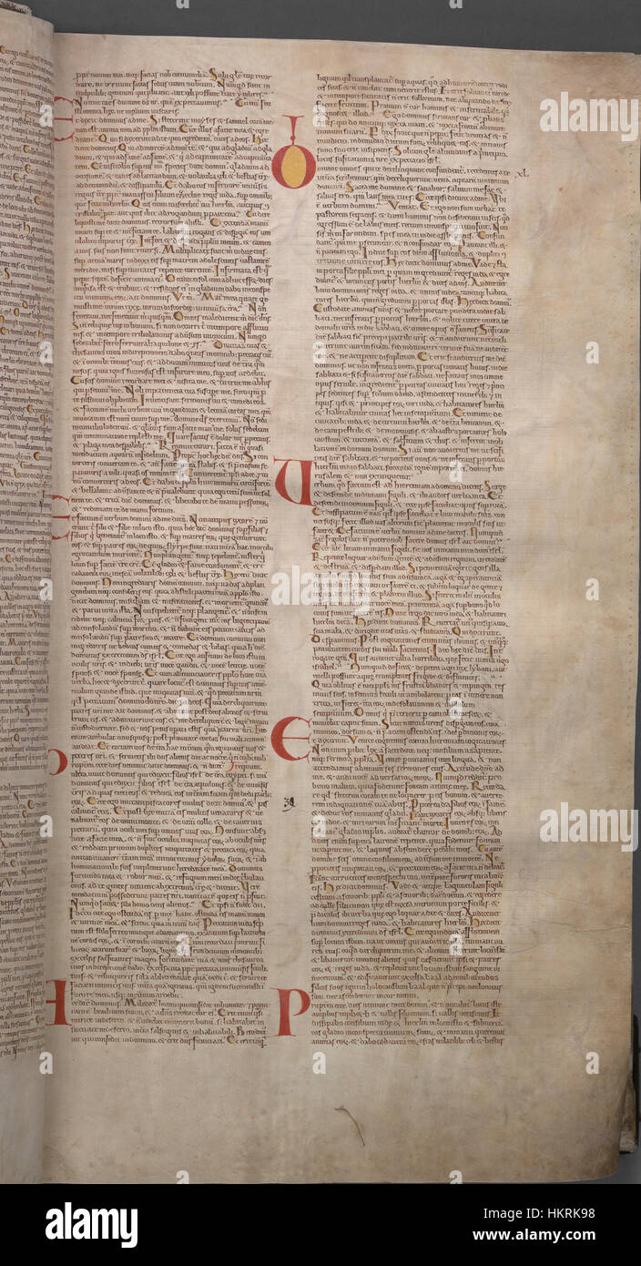 The Codex Gigas, also known as the 'Devil’s Bible,' contains a detailed ...