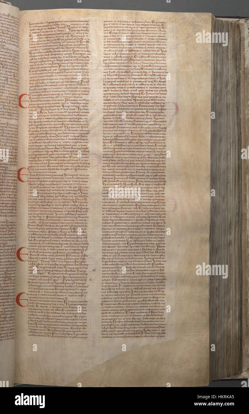 CodexGigas 091 Ezekiel Stock Photo - Alamy