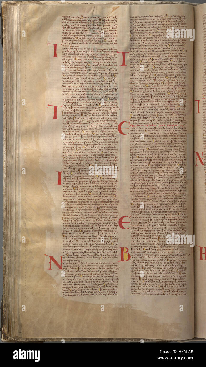 This page of the Codex Gigas, also known as the 'Devil's Bible ...