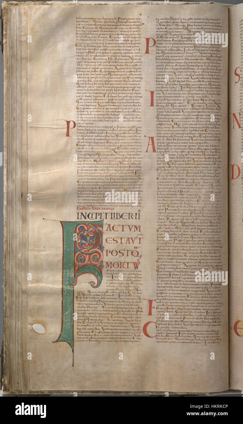 An illustration from the Codex Gigas, a medieval manuscript, showing ...