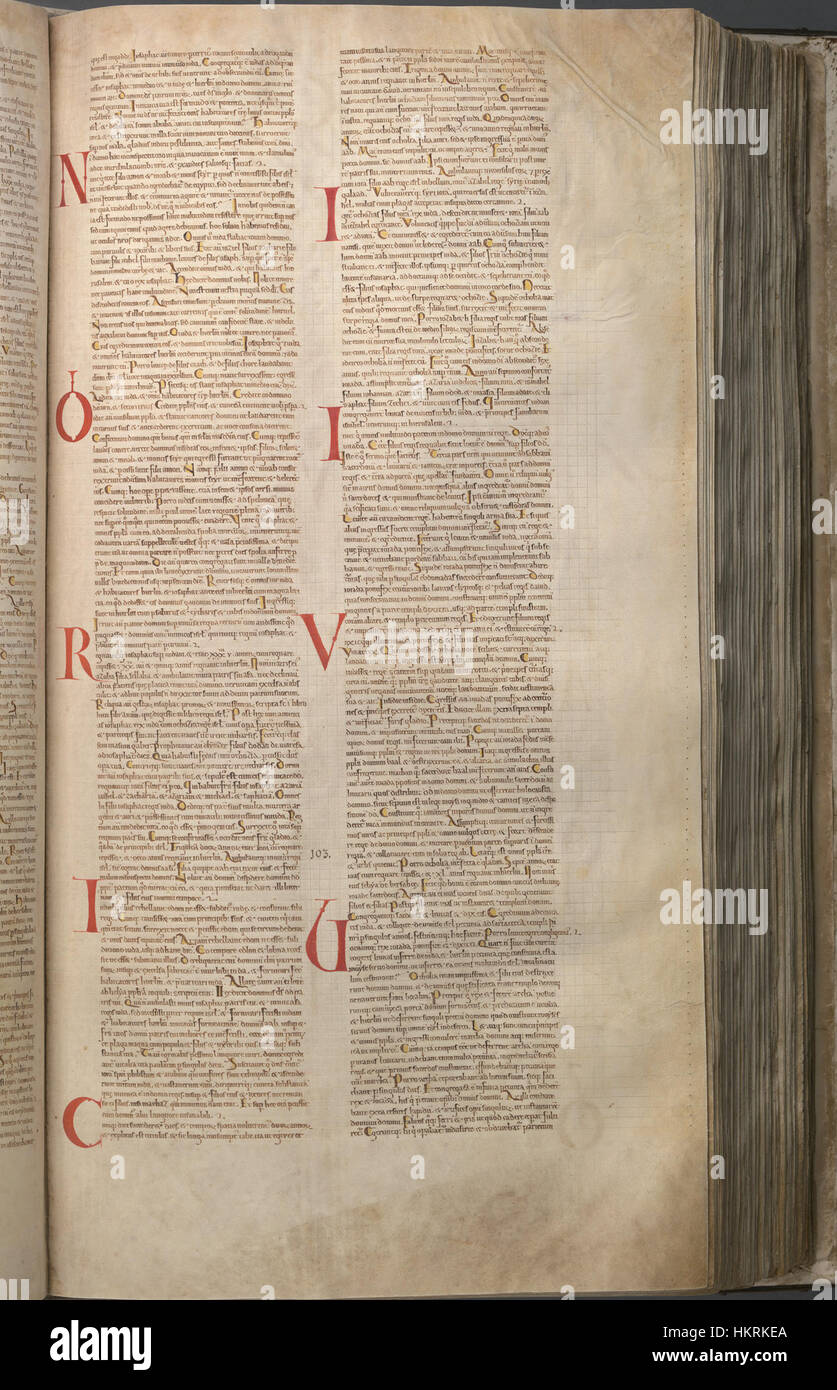 The Codex Gigas, also known as the 'Devil's Bible,' contains the Old ...