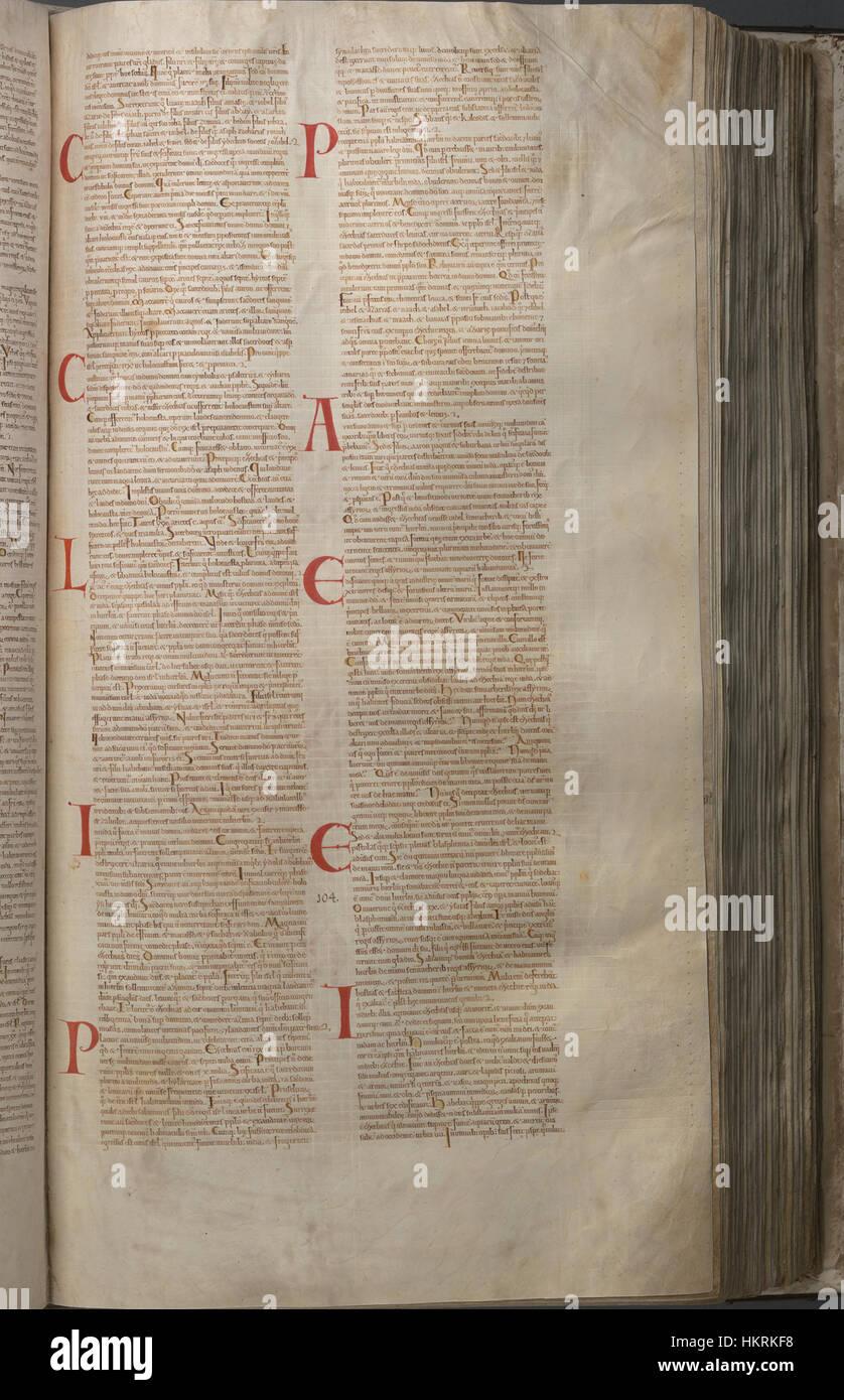 Codex Gigas, also known as the Devil's Bible, contains the Old ...