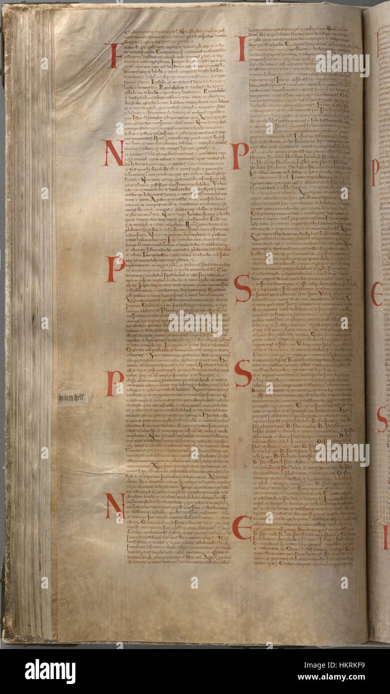 The Codex Gigas, also known as the Devil's Bible, contains religious ...