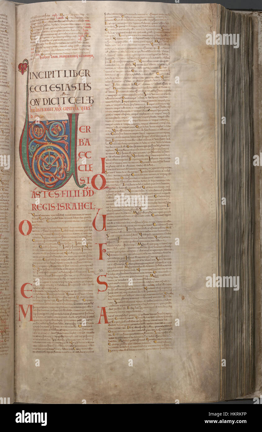 The Codex Gigas, known as the 'Devil's Bible,' contains various texts ...