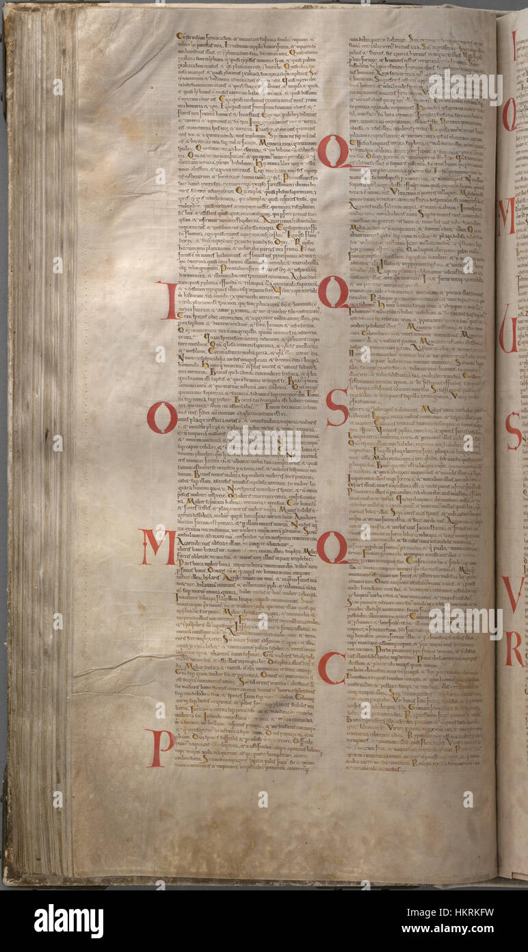 This illuminated manuscript from the Codex Gigas, also known as the ...