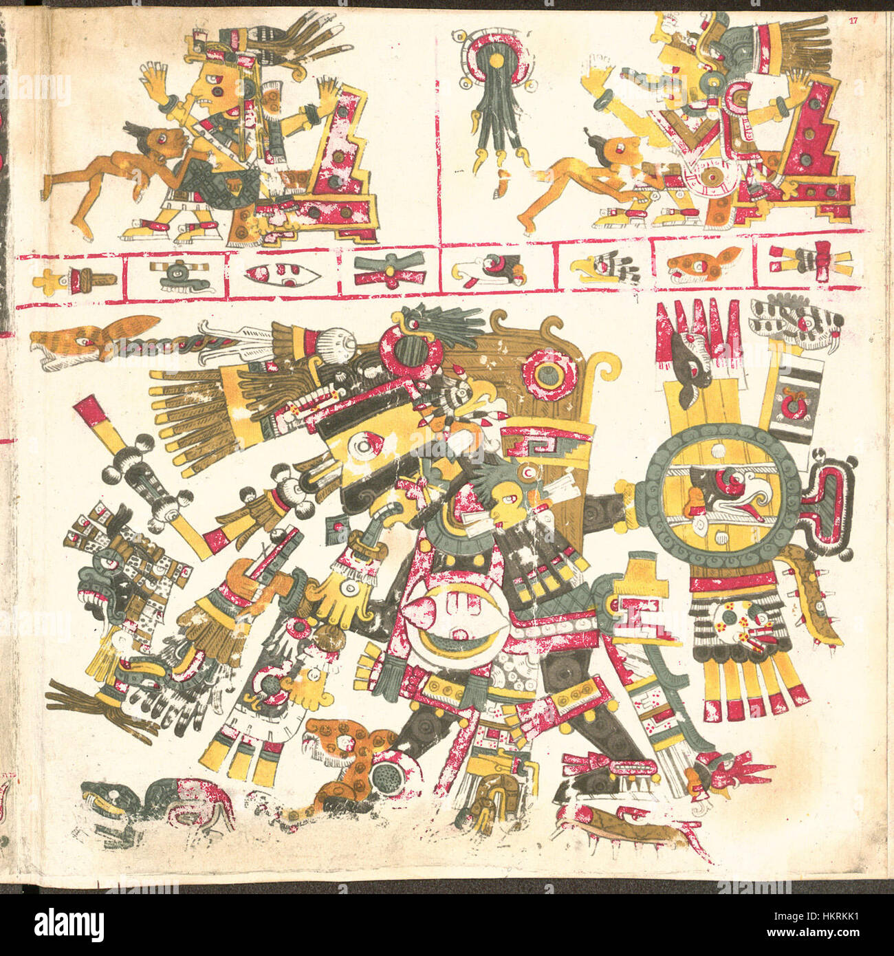 Aztec gods painting hi-res stock photography and images - Alamy