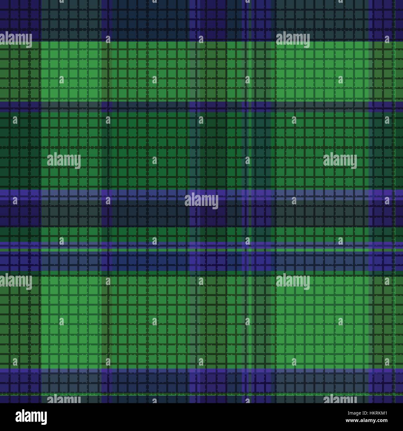 Classic blue plaid seamless Stock Vector Images - Alamy