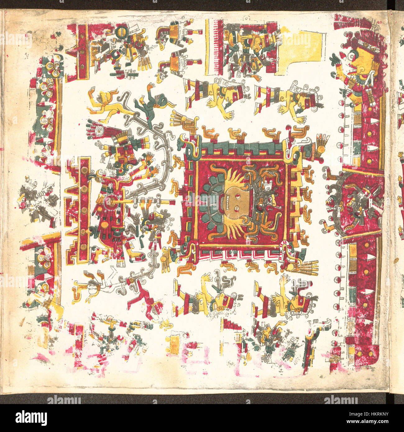 Codex borgia page hi-res stock photography and images - Alamy