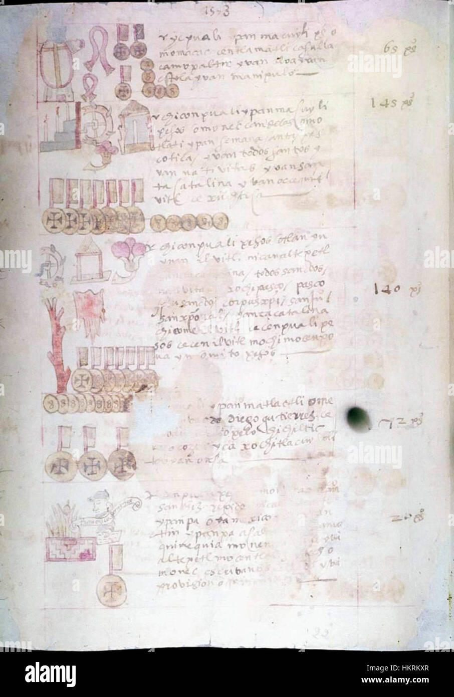 The Codex Sierra 22 is an ancient manuscript that features pre ...