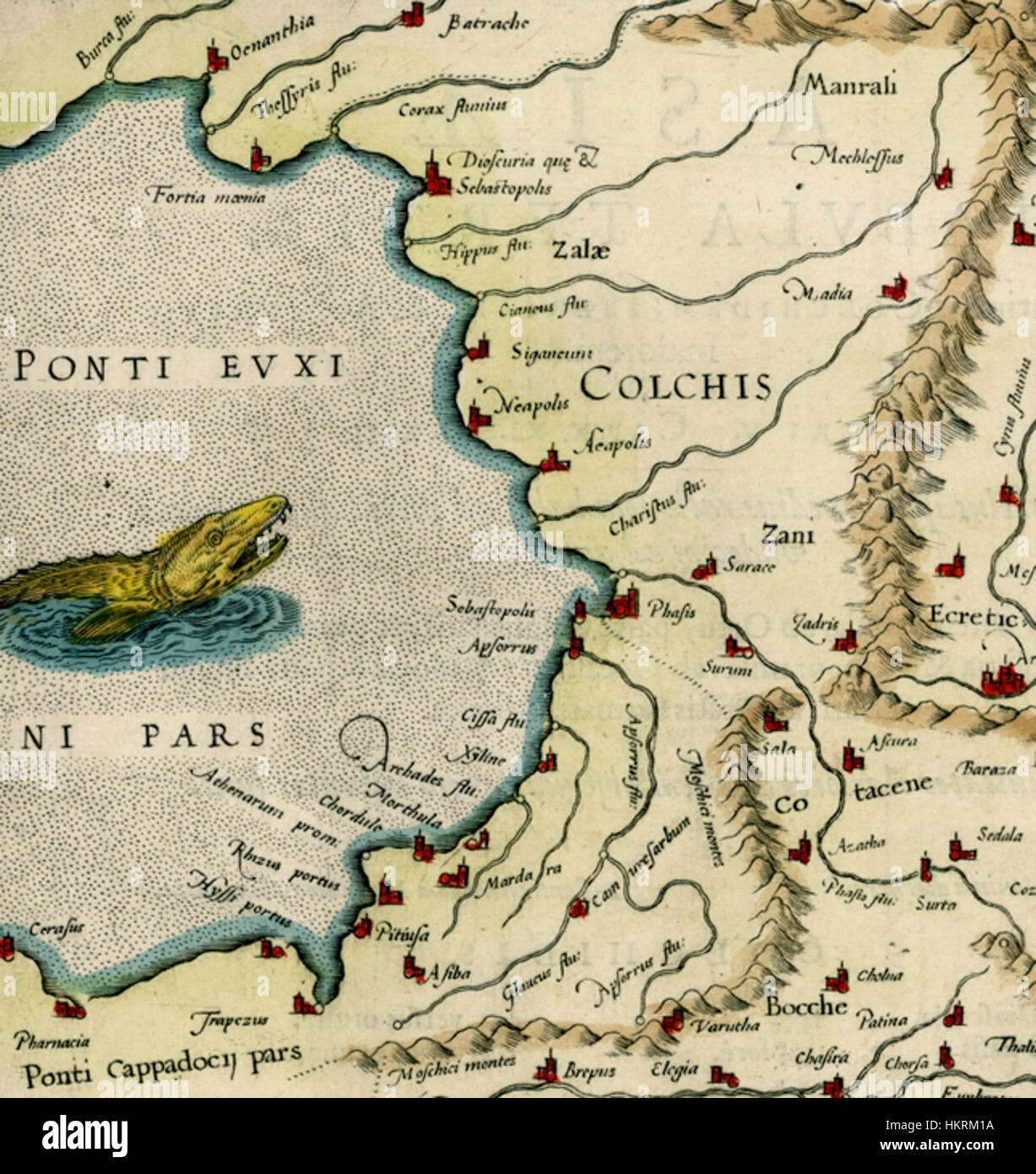 Medieval georgia map hi-res stock photography and images - Alamy