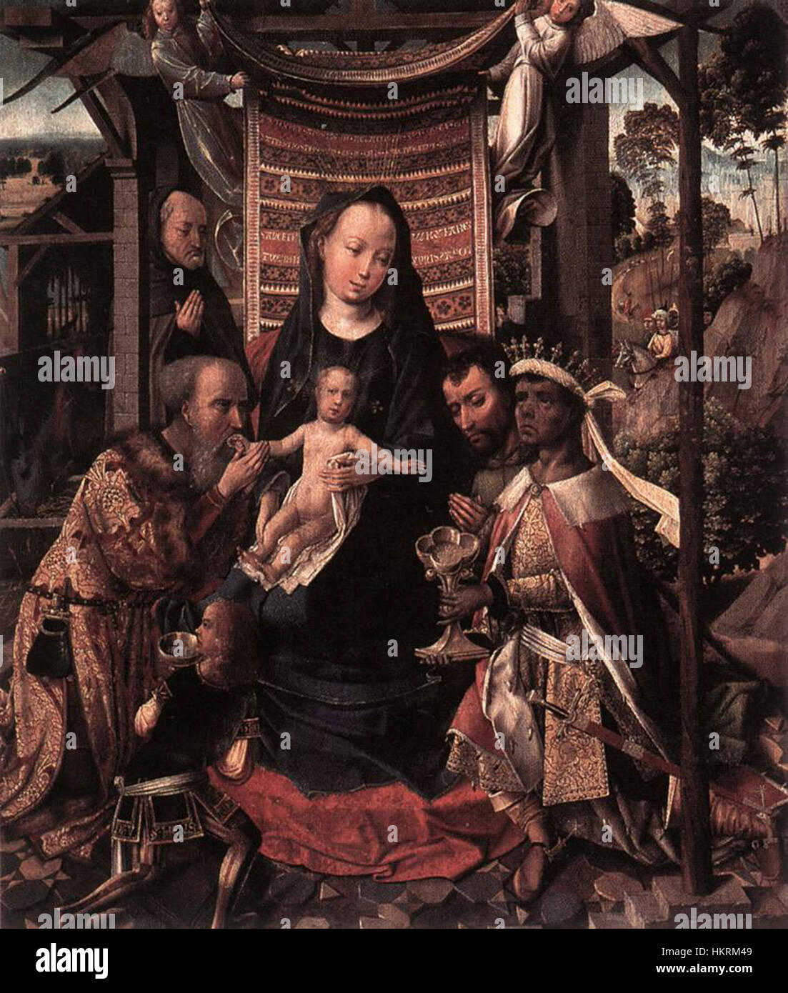 Colijn de Coter - The Adoration of the Magi - WGA5451 Stock Photo - Alamy